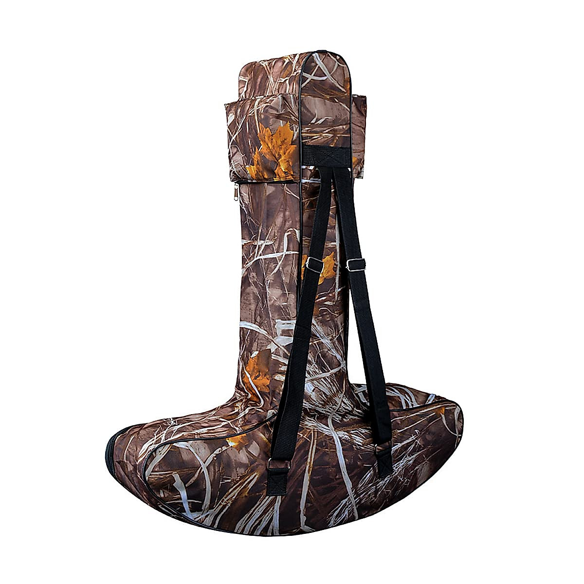 UNISTRENGH Crossbow Soft Case Tactical Archery Cross Bow Bag with Backpack Straps (Reed Camouflage#2, 35.4''L*27.56''W*8.27''D (90X70X21CM))