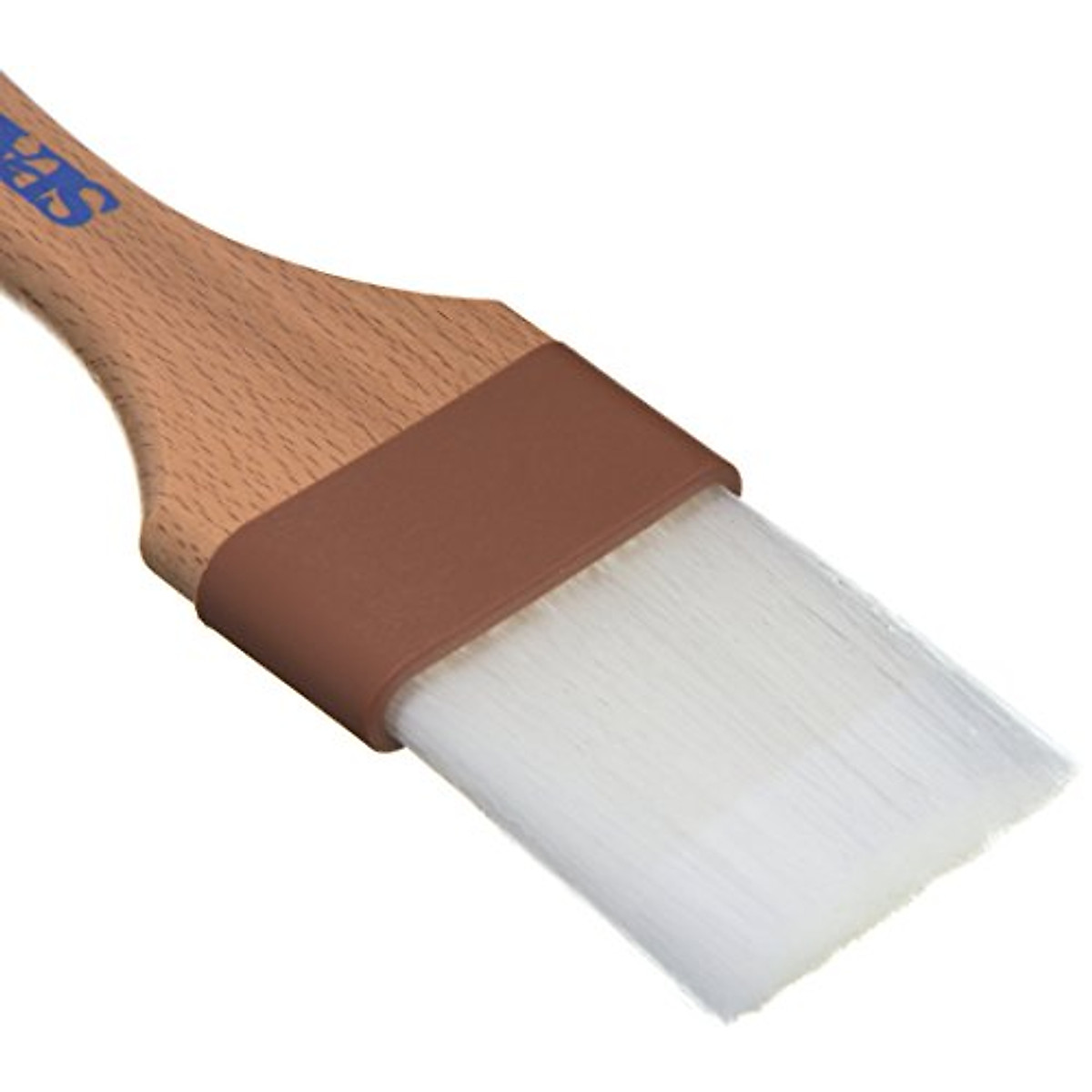 SPARTA 4039700 Nylon Wide Brush, Flat With Nylon Bristles, 2 Inches, Brown