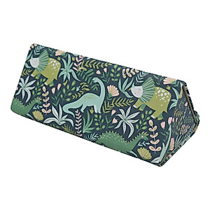 Real Sic Adorable Animal Glasses Case - Magnetic Folding Eco Leather Feel Cute Hard Shell Glasses Case For Eyeglasses - Large Reading Sunglasses Cases - Slim Sunglasses Hard Case