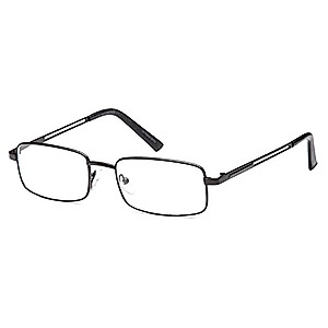 GAMMA RAY OPTICS Reading Glasses 3X Stainless Flex 2.50 Readers