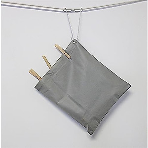 Hanging Laundry Clothespin Bag Indoor Outdoor Holds Up to 200 Standard Size Clothespins