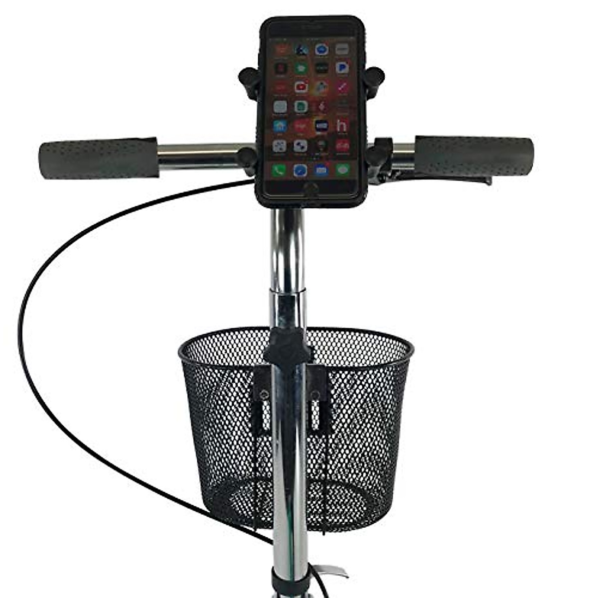 KneeRover Universal Deluxe Phone Holder Mount Designed for Knee Scooters