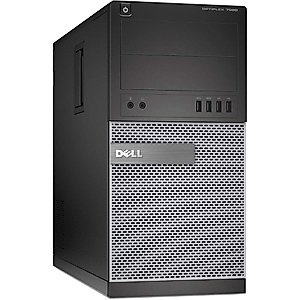 Dell Optiplex 7020 Tower Core i5-4570 3.2 GHz 8 GB 240 GB SSD DVD Wi-Fi Win 10 Pro (Renewed)