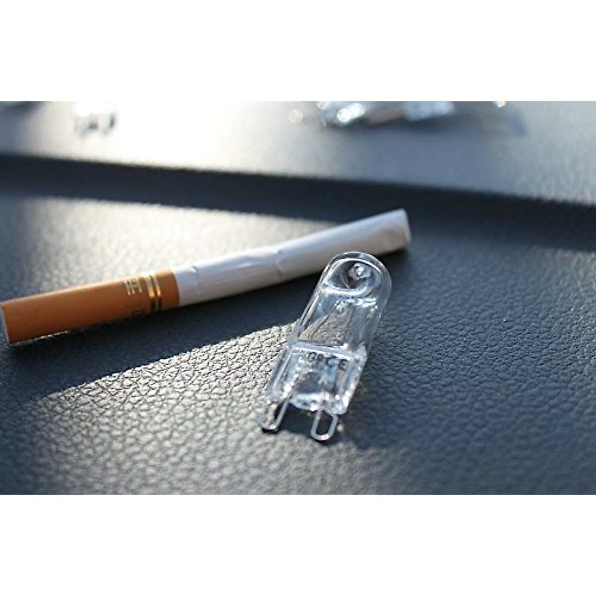 G9 60W Halogen Bulbs T4 G9 Halogen Bulbs G9 Base Bi-pin Halogen Bulb T4 JCD 120V G9 60 Watt Halogen Light Bulb,Clear,Warm White 2700K,Pack of 10