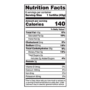 Mission, Gluten Free Soft Taco Tortillas 10.5 Ounce6ct