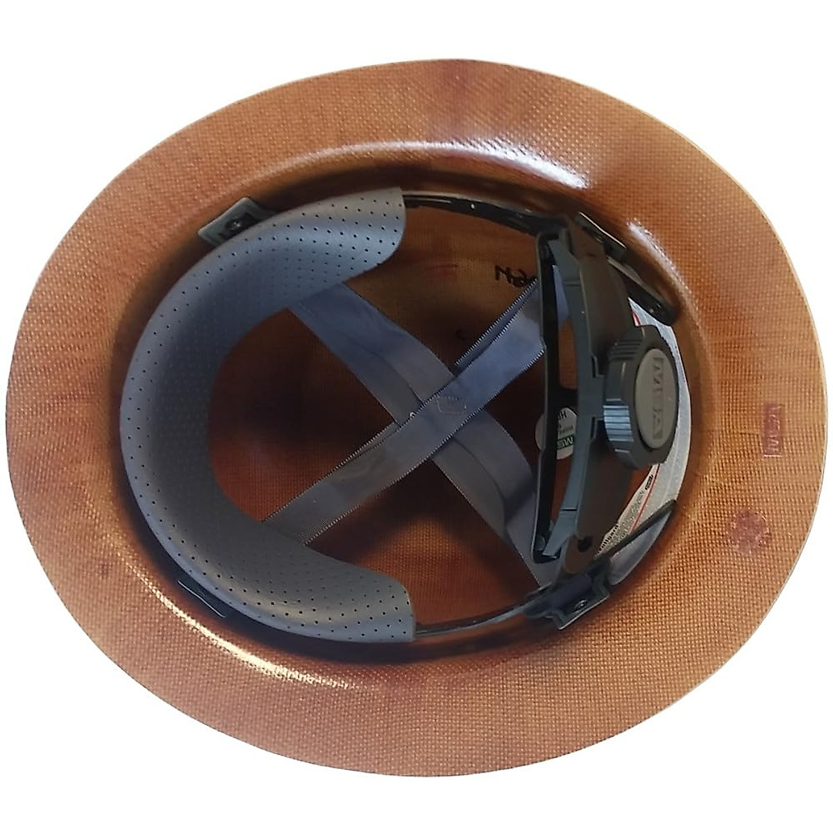 Skullgard Full Brim Hard Hat with FasTrac III Ratchet Suspension with Hard Hat Tote - Silver