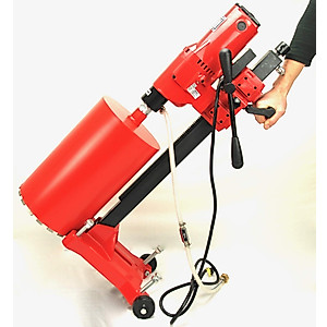 Model 10Z1RB Concrete Core Drill by BLUEROCK Tools - 2 Speed with Rolling Base