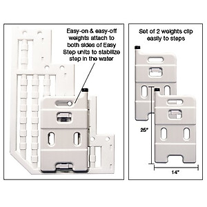 Easy Step Weight System for Above Ground Easy Pool Steps