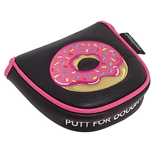 ReadyGOLF Putt for Dough-Nuts Embroidered Doughnut Putter Cover - Mallet