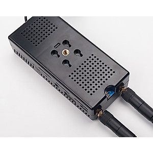 Summitlink Black Case with Fan for ADS-B Raspberry Pi DIY Kit, Matte Finish Tool Free Assembly (Does not fit AHRS)