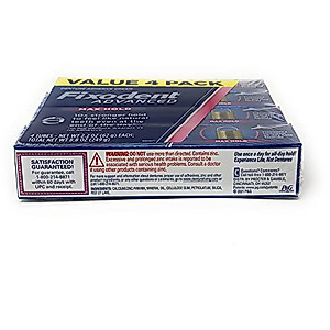 Fixodent Advanced Max Hold Denture Adhesive, 2.2 oz (Pack of 4)