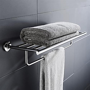 Fixtures,Wall-Mounted Bathroom Rack Accessory,Bathroom Hardware,Ideal for Use in Bedrooms, Bathroom, Kitchen, Laundry Room, (Color : 12)