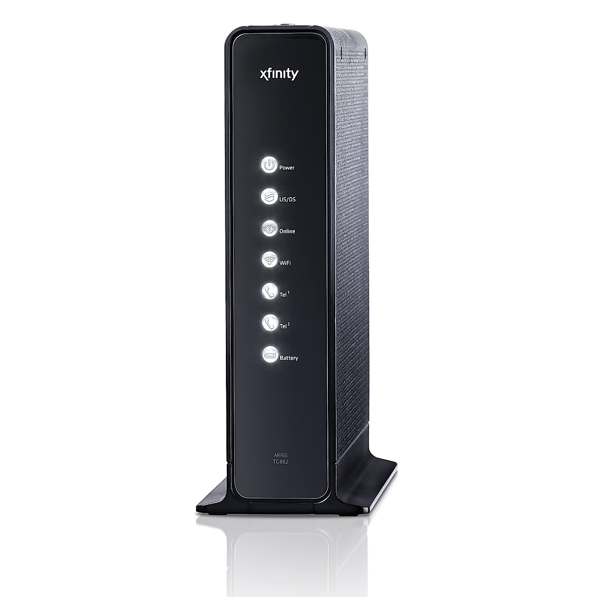 ARRIS DOCSIS 3.0 Residential Gateway with 802.11n/ 4 GigaPort Router/ 2-Voice Lines Certified with Comcast (TG862G-CT)