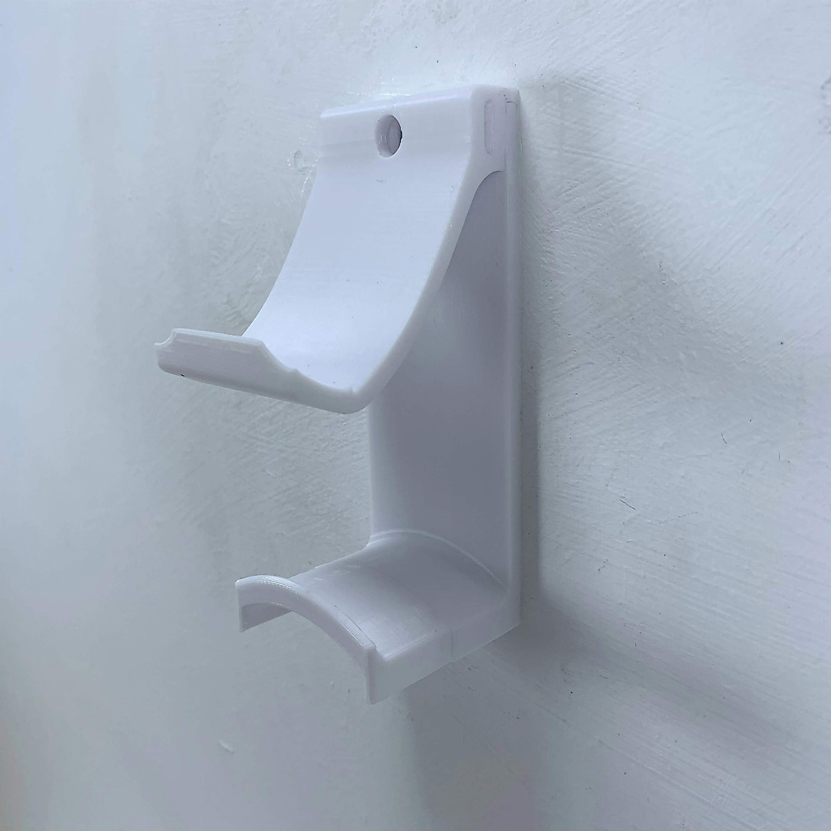 3D Cabin Product Compatible with - PS5 Controller & Headphone Wall Mount Wall Bracket Holder for Play Station 5 Digital Or Disc DualSense White