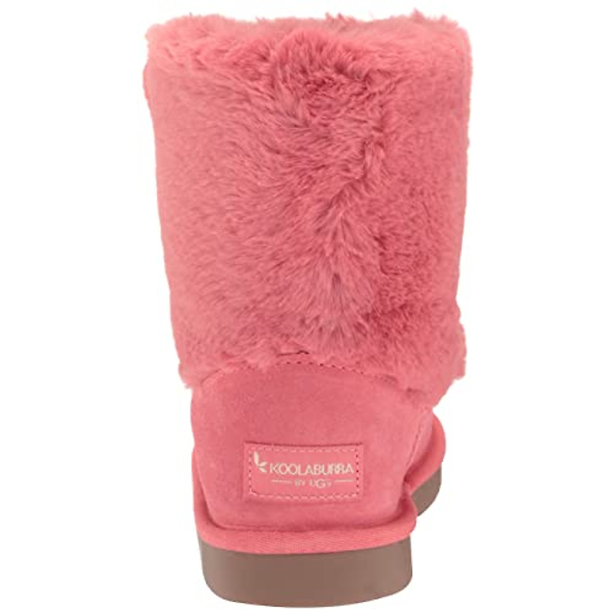 Koolaburra by UGG Girls Aubrei Short Fashion Boot, Tea Rose, 2 Little Kid US