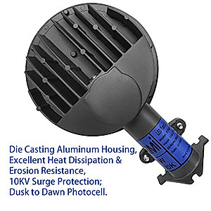 BBMI LED Barn Light, Dusk to Dawn Yard Light with Photocell, 35Watts, 5000K 5000lm Daylight, Outdoor Security Light for Area Lighting, DLC & ETL Listed