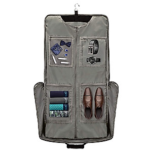 Modoker Suit Luggage Garment Bag with Shoulder Strap, Suit Carry on Bag Hanging Suitcase Garment Bags for Men Women Business Travel