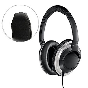 kwmobile Headband Cushion Pad Compatible with Bose On-Ear 2 (OE2 & OE2i) / SoundTrue - Headphones PU Leather Cushion - Black