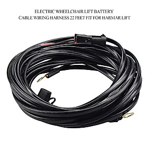 22 feet Wheelchair Lift Battery Cable Wiring Harness Fit for Harmar