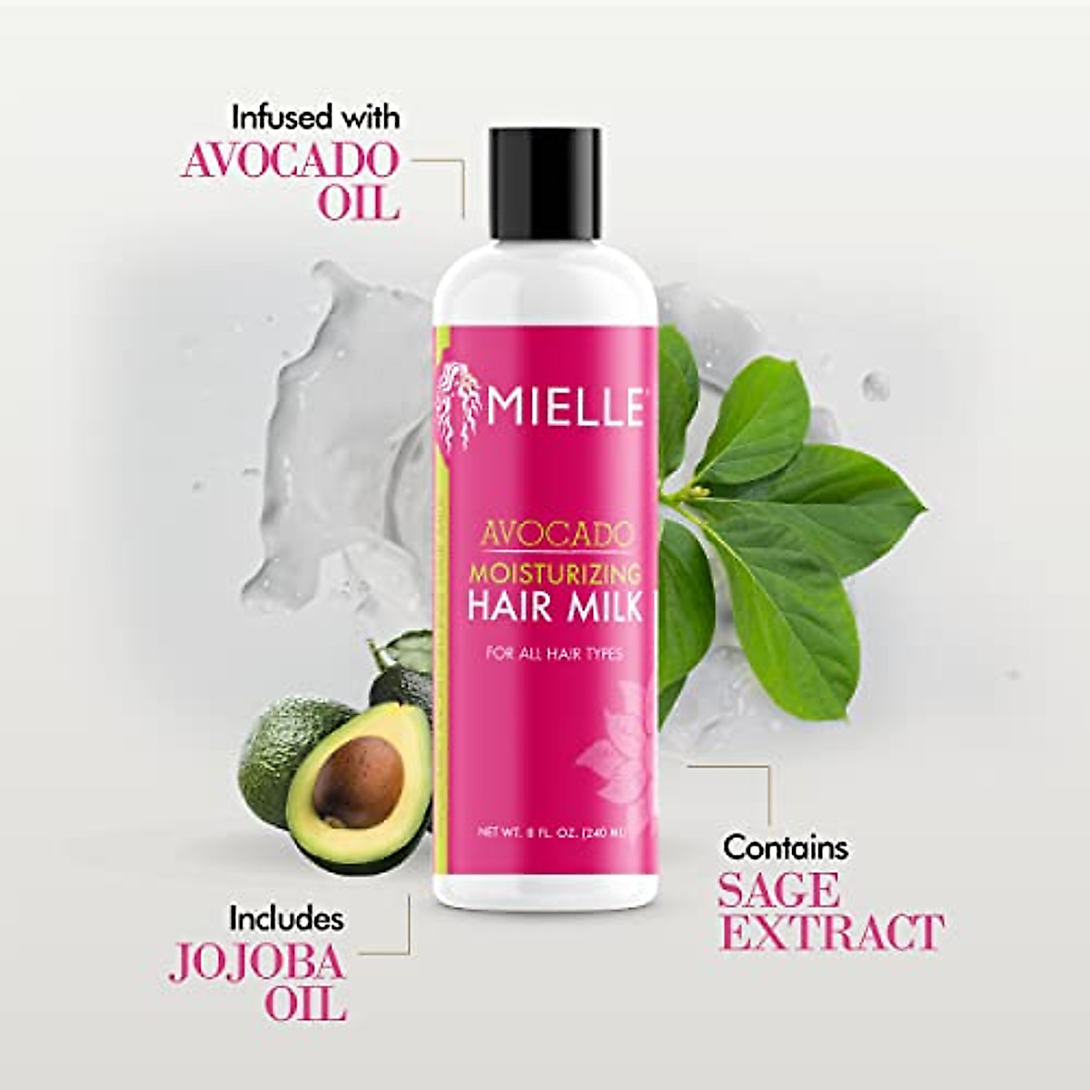 Mielle Organics Avocado Moisturizing Hair Milk for All Hair Types