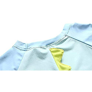 BAOPTEIL Baby Toddler Boys Two Pieces Swimsuit Sets Kids Boy Bathing Suit Rash Guards Sunsuit Swimwear with Hat UPF 50+ FBA (Green, 18-24 Months)