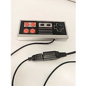 Old Arcade Retro Game Console Controller Extension Cable Compatible for Retro Game Systems, Sega Genesis, 6 Feet – 1.8m (Two Cables)