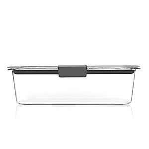 Rubbermaid Brilliance Leak-Proof Food Storage Containers with Airtight Lids, Set of 7 (14 Pieces Total) | BPA-Free & Stain Resistant