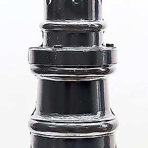 MCABUJT High Pole Garden Waterproof Outdoor Street Light，European E27 Courtyard Light ，2 -Heads Retro Outdoor Home， Villa Garden Community High Post Lamp Garden Lights