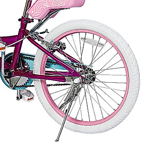 LPP PP Boys Girls Kids Bike 12 14 16 18 Inch Kids Bike with Training Wheels, 18 20 Inch Kids Bicycle with Kickstand and Hand Brake (20 Inch,Red)