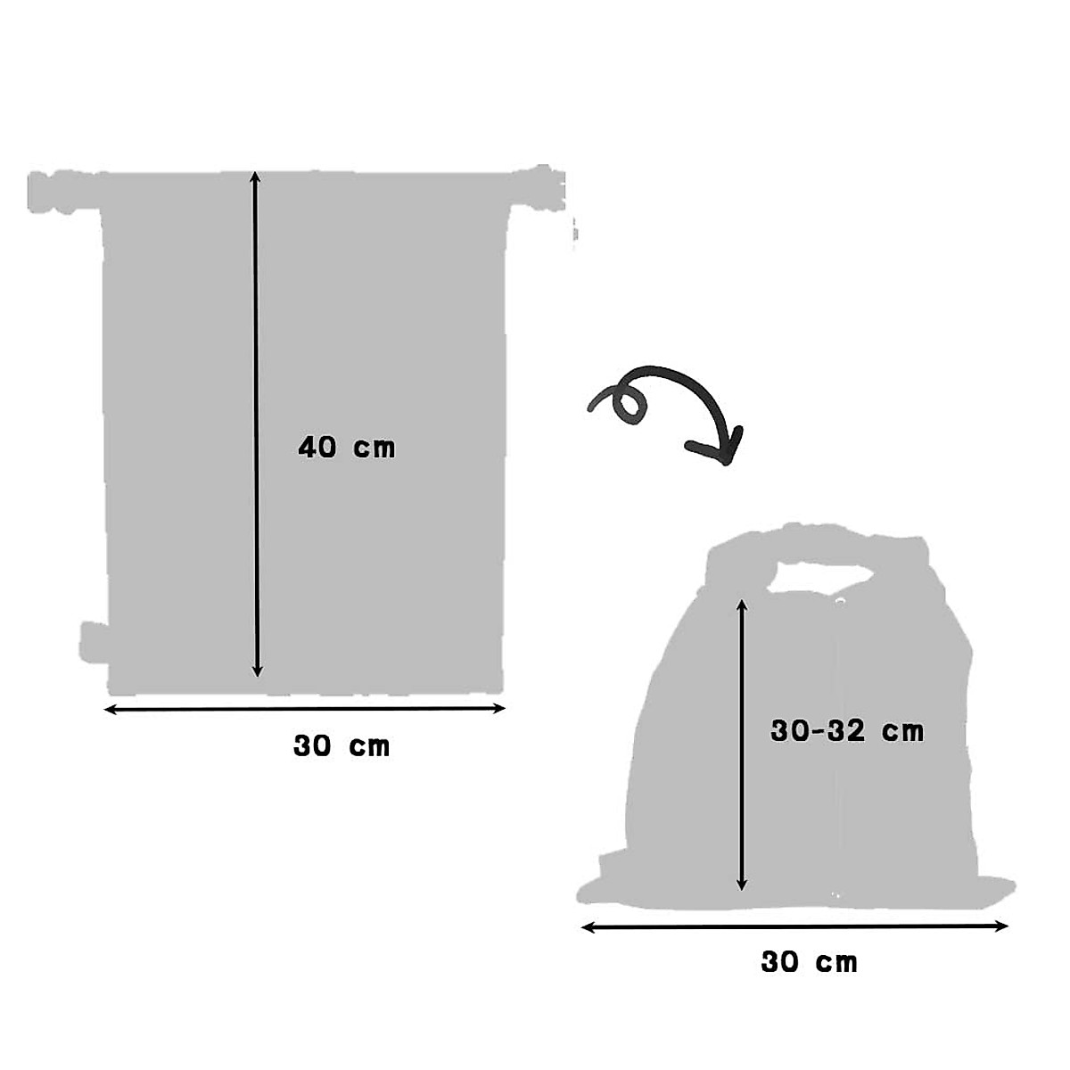 Alan Hops Wet Bag -Waterproof material, Reusable, for Diapers, Soiled/Wet Clothes, Swimsuits, Beach, Pool, Daycare, Gym, Yoga, 11.8 x 15.7 inch (Pink Tara)