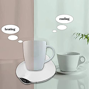 USB Cup Heater Cooler Plate Cup Warmer and Colder Beverage Mug Mat Office Tea Coffee Heater Pad for Coffee Tea Cola Cans Drinks