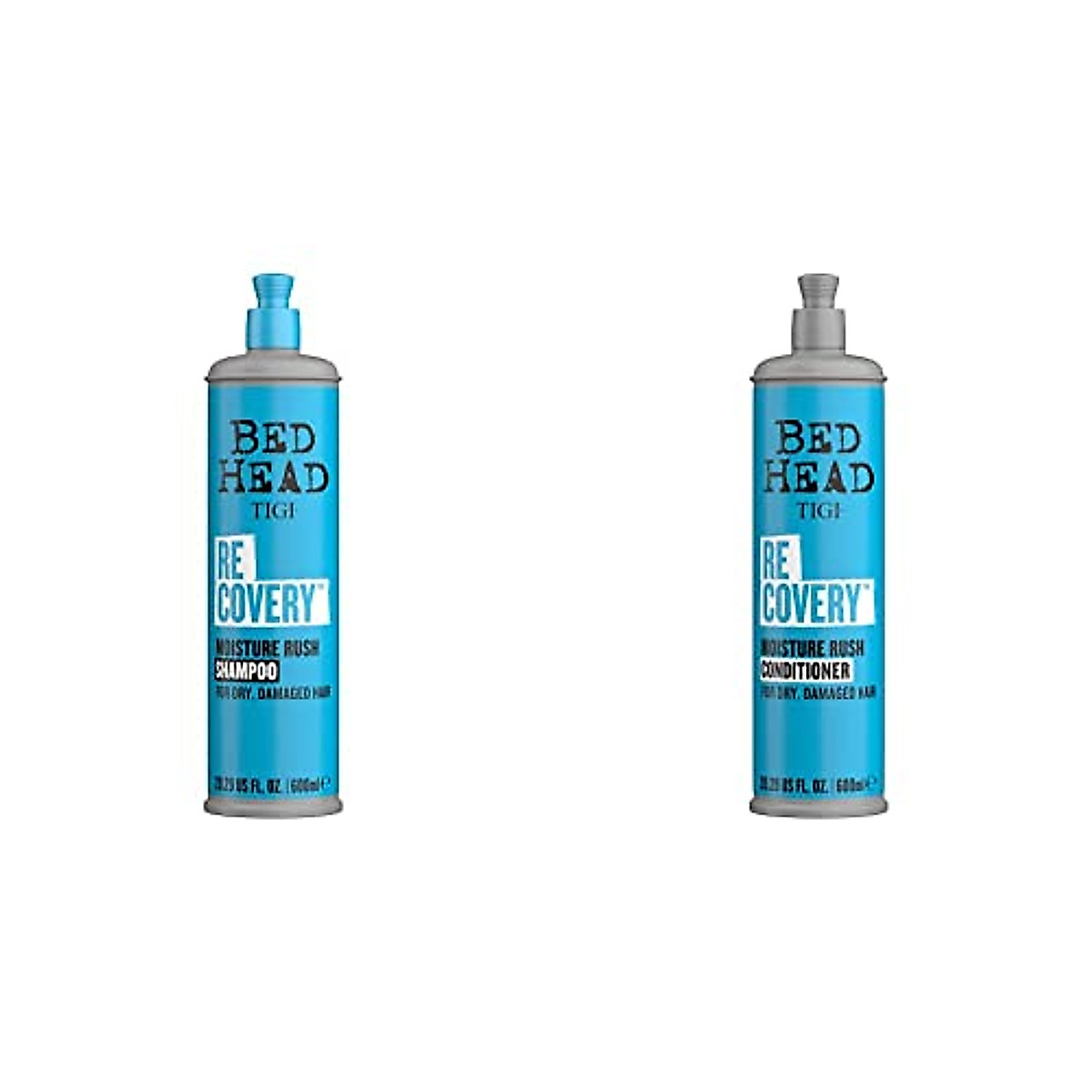 TIGI Bed Head Recovery Moisturizing Shampoo and Conditioner For Dry Hair Bundle 20.29 fl oz