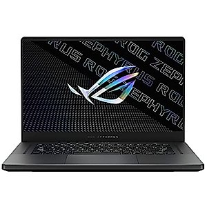 ASUS ROG Zephyrus G15 Gaming & Entertainment Laptop (AMD Ryzen 9 5900HS 8-Core, 16GB RAM, 512GB SSD, RTX 3060, 15.6" 2K Quad HD (2560x1440), WiFi, Bluetooth, 1xHDMI, Win 10 Home) (Renewed)