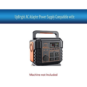UpBright 12V - 19V AC/DC Adapter Compatible with PryMAX R300 PS-YXA330 330W M330 Portable Power Station 298Wh 3.7V 80000mAh 296Wh Lithium Ion Battery JYH32-1903420 19VDC 3A 3.42A 19.0V Supply Charger