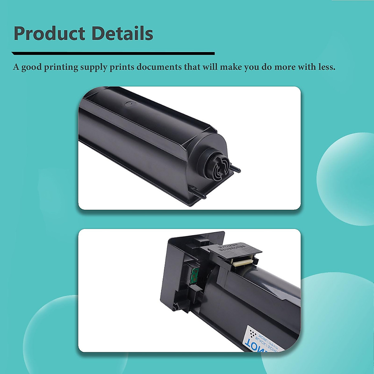 FLOAPA TN712 Toner Cartridge Use for Konica Minolta Bizhub 654 654e 754 754e Printers