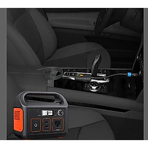 Smart DC Charge Converter Cigarette Lighter to DC8mm Waterproof IP65 to Safely and Efficiently Charge  Lithium Battery Portable Power Station Laptop Mobile Phone CPAP with 15A Fuse