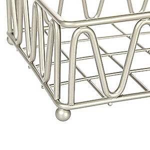 Home Zone Living Bathroom Tray | Store Hand Towels, Towelettes, and Toilet Paper | Simple Design Collection