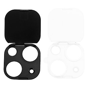 Gatuida 2pcs Lens Cover Lens Lid Phone Protective Cover Stereoscopic Lens Caps Phone Lens Protector Stereoscopic Lens Protector Smart Phone Accessory All-in-package Lens Protector