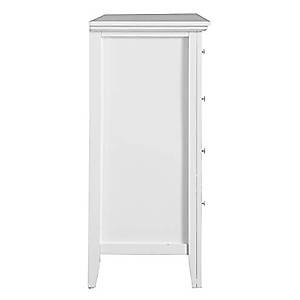 Glory Furniture Hammond 8 Drawer Dresser in White