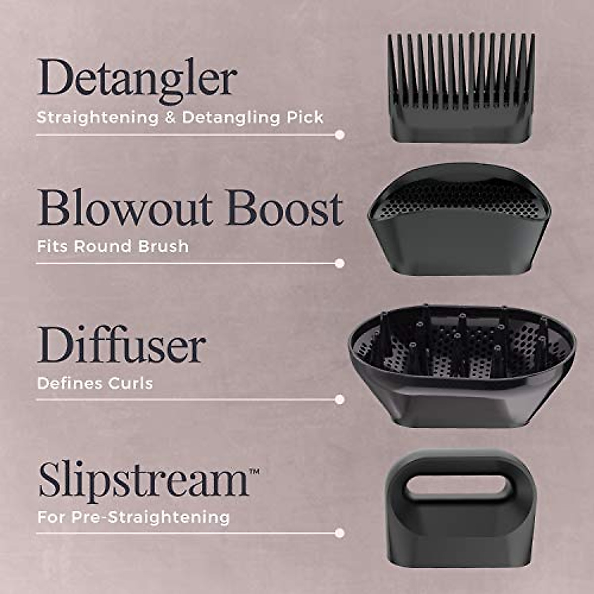 Remington Pro Wet2style Dryer, With Ionic & Ceramic Drying Technology, Mauve, D20A10