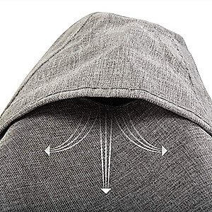 MODERN LEISURE 3006 Garrison Waterproof Outdoor Chaise Lounge (65 W x 28 D x 29 H inches) Heather Gray, Patio Furniture Cover