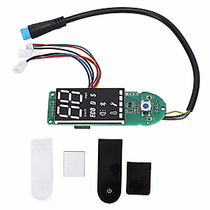 Alomejor Electric Scooter Circuit Board, Dashboard Contain Screen Switch Cover Upgraded Replacement for Xiaomi M365 Scooter (Green)