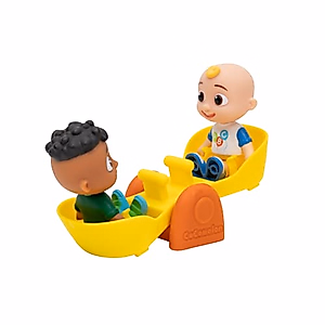 CoComelon Deluxe Clubhouse Playset - Features JJ and His Five Friends- Songs, Sounds, Phrases - Slide, Secret Tunnel, Basket Elevator, Interactive Easel, Pop Up Birds - Amazon Exclusive