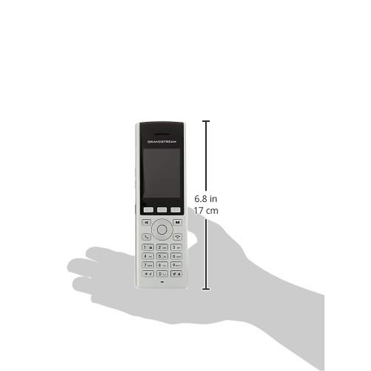 Grandstream WP820 Portable Wi-Fi Phone Voip Phone and Device, Silver