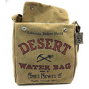 American Glory Unisex Vintage look Canvas Desert Crossbody Handbag