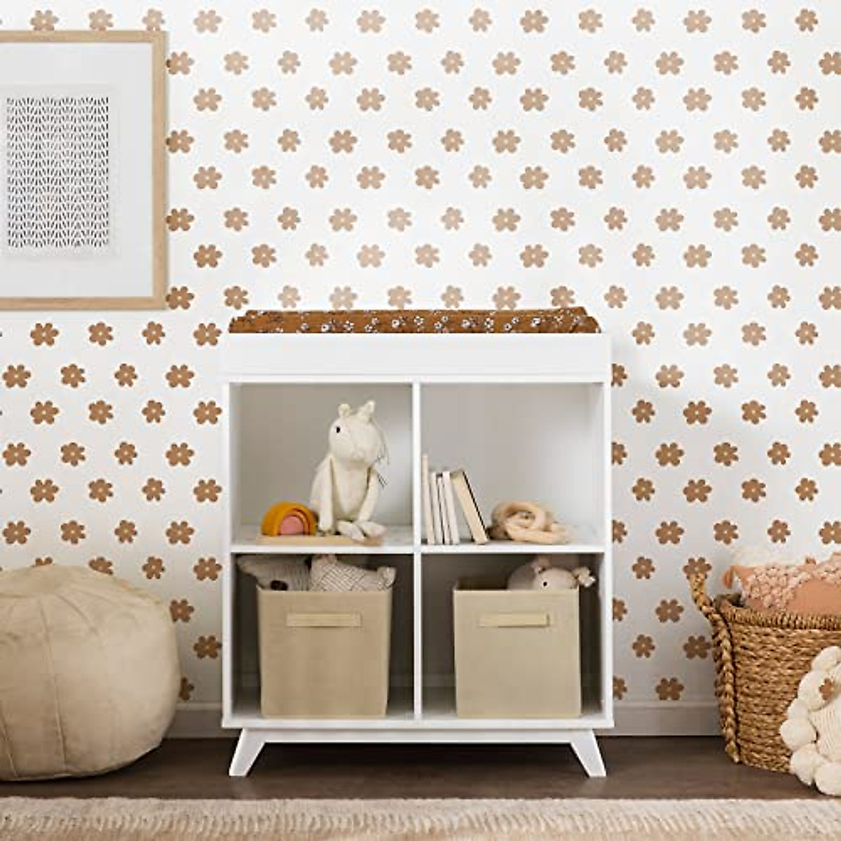 DaVinci Otto Convertible Changing Table and Cubby Bookcase in White