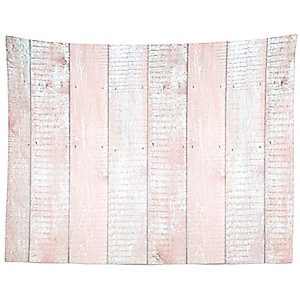 BELECO 7x5ft Fabric Wood Backdrop Light Pink Colored Wood Planks Texture Photography Backdrop for Birthday Party Baby Shower Boy Girl Product Photoshoot Pets Photo Background Props