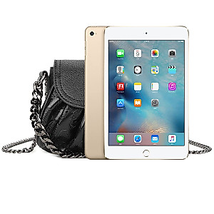 XingChen Women Studded Skull Gothic Crossbody Shoulder Bag Travel Leather Small Handbag Cellphone Purse(Black)