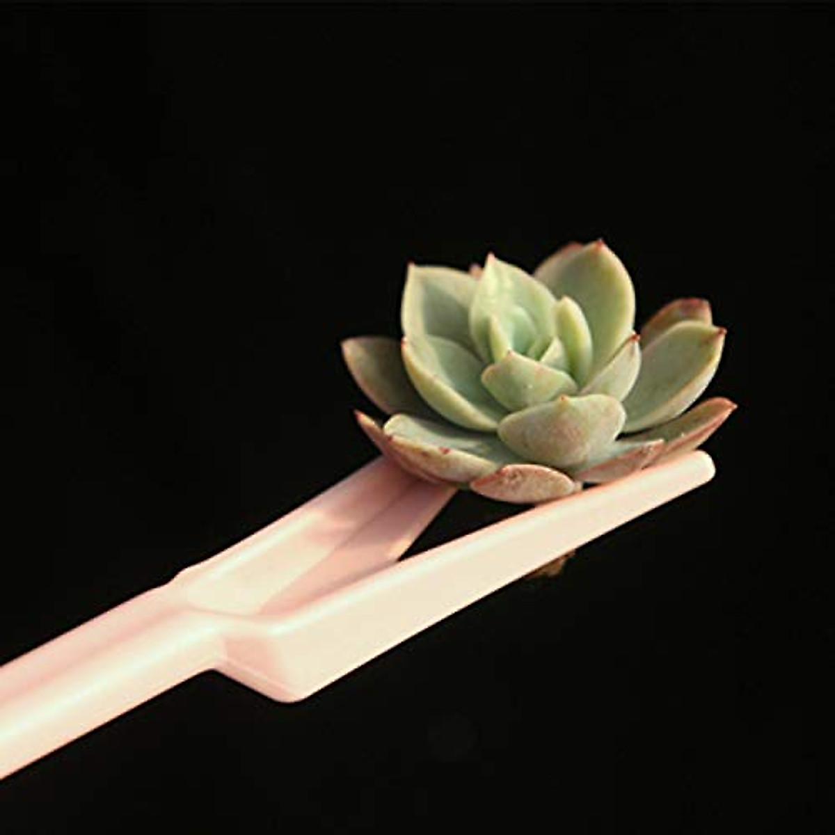 KALIM 16Pcs Succulent Plant Tools, Mini Planting/Transplanting Gardening Tool Set for Indoor Miniature Garden Plant Care(Pink)
