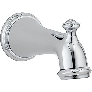 Delta Faucet RP34357 Victorian Tub Spout with Pull-Up Diverter, Chrome,0.5